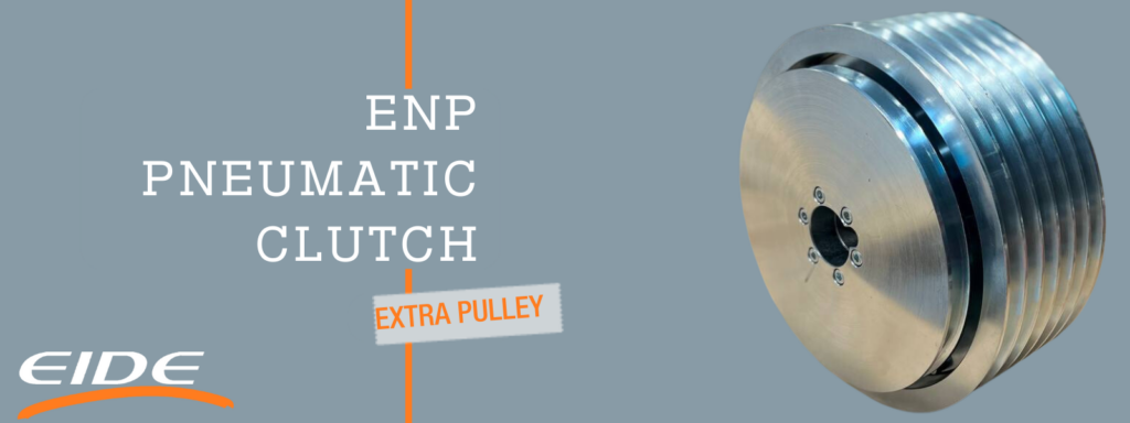 ENP pneumatic clutch with extra pulley | EIDE